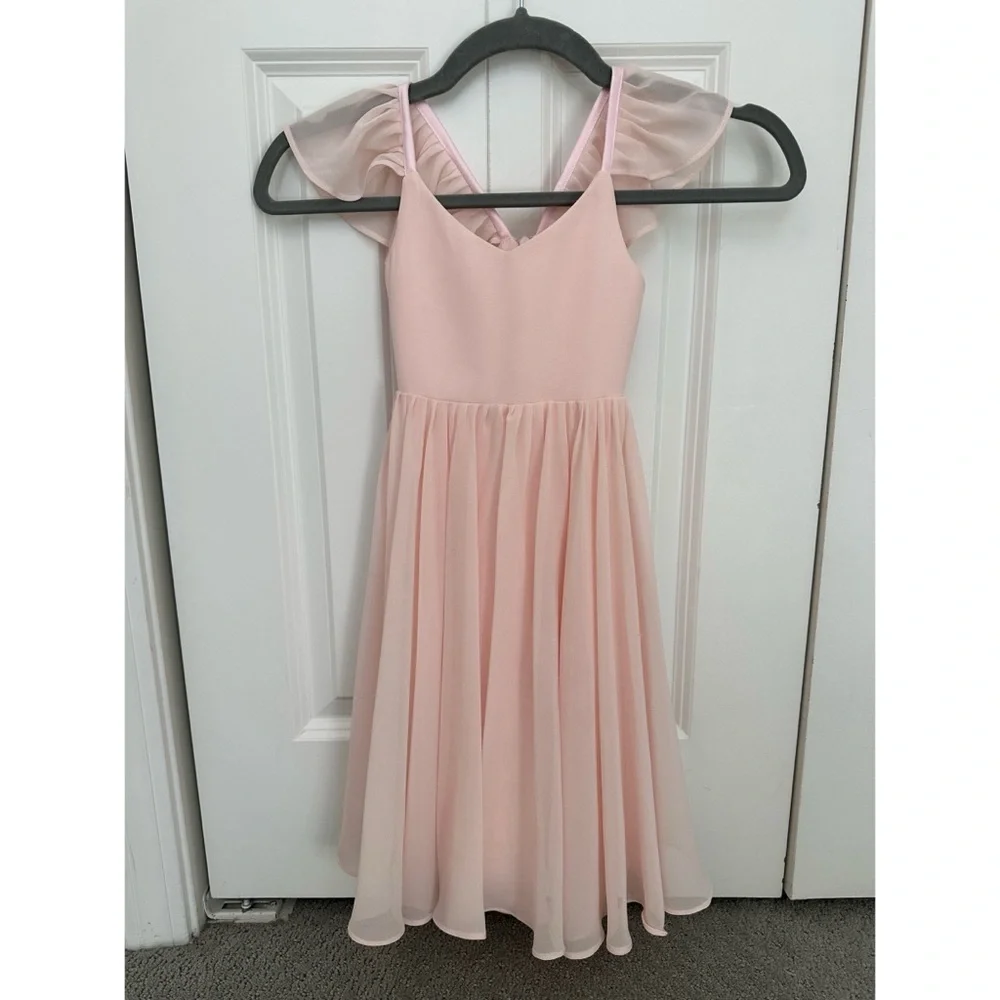 JJs House | Dresses | Jjs House Flower Girl Dress Blushing Pink Like ...